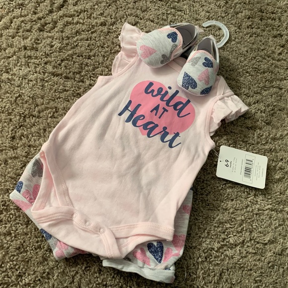 Bon Bebe | Matching Sets | Nwt Baby Girl 3 Piece Outfit | Poshmark